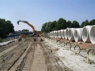 Rioolbuizen met grote diameter voor werk Tilburg | Martens