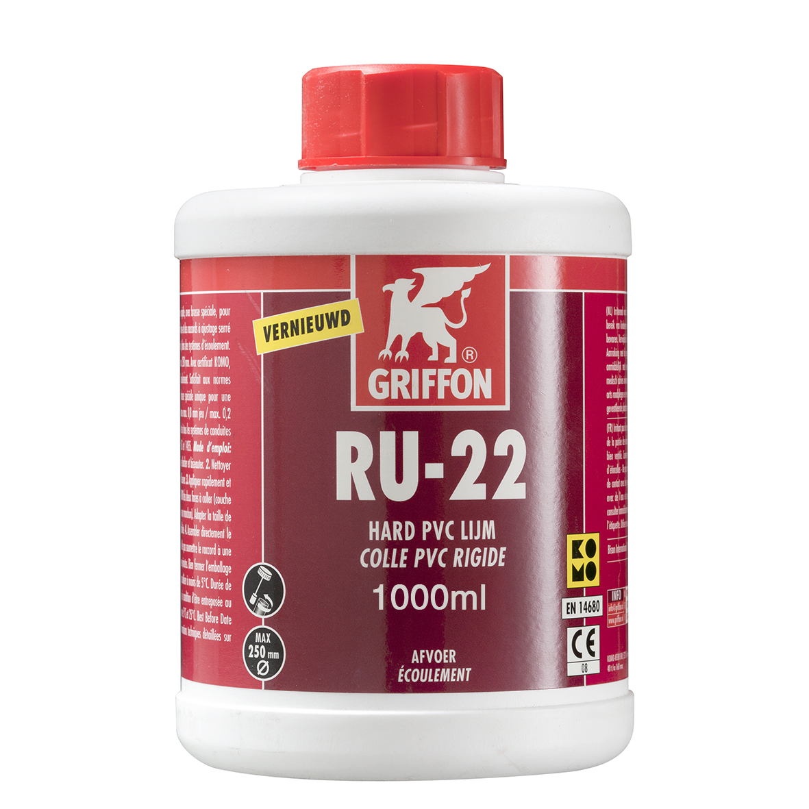 1L GRIFFON RU22 PVC LIJM | Martens